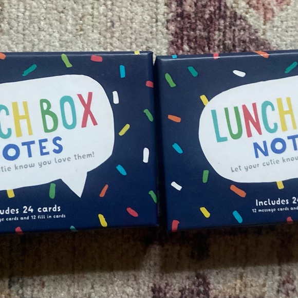 Eccolo | Other | Lunch Box Notes 24 Boxed Cards Kids School Lunch By ...